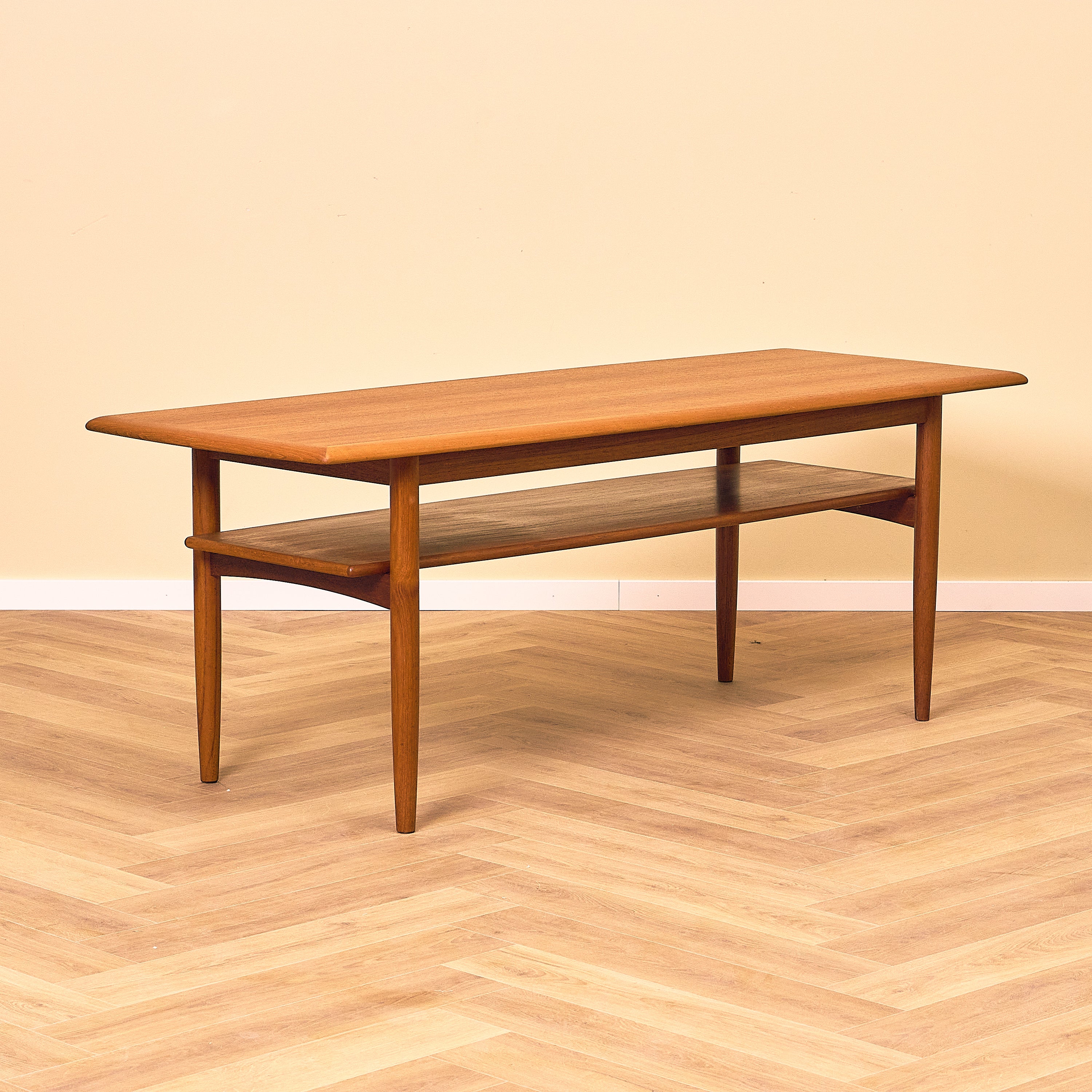 Vintage Swedish coffee table in teak by IKEA buy in Stockholm